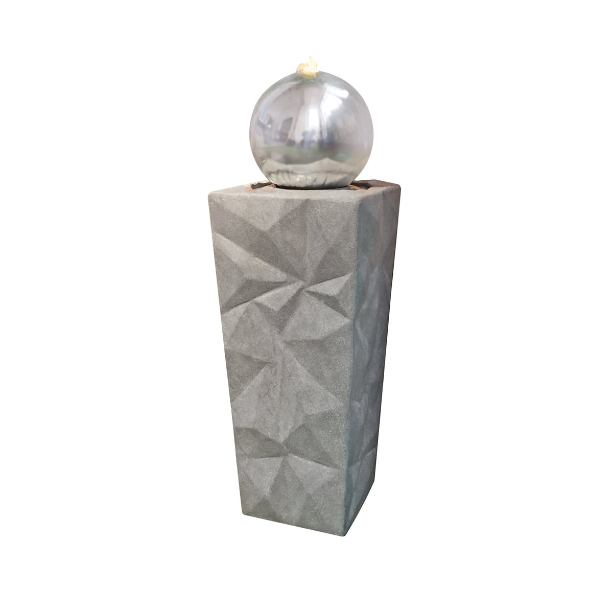 Premier Stainless Steel Orb Water Feature – Cancer Research UK