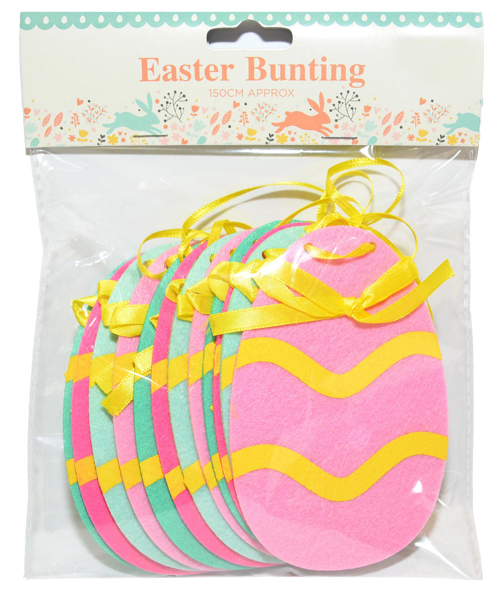Easter Egg 1.5m Felt Garland – Cancer Research UK