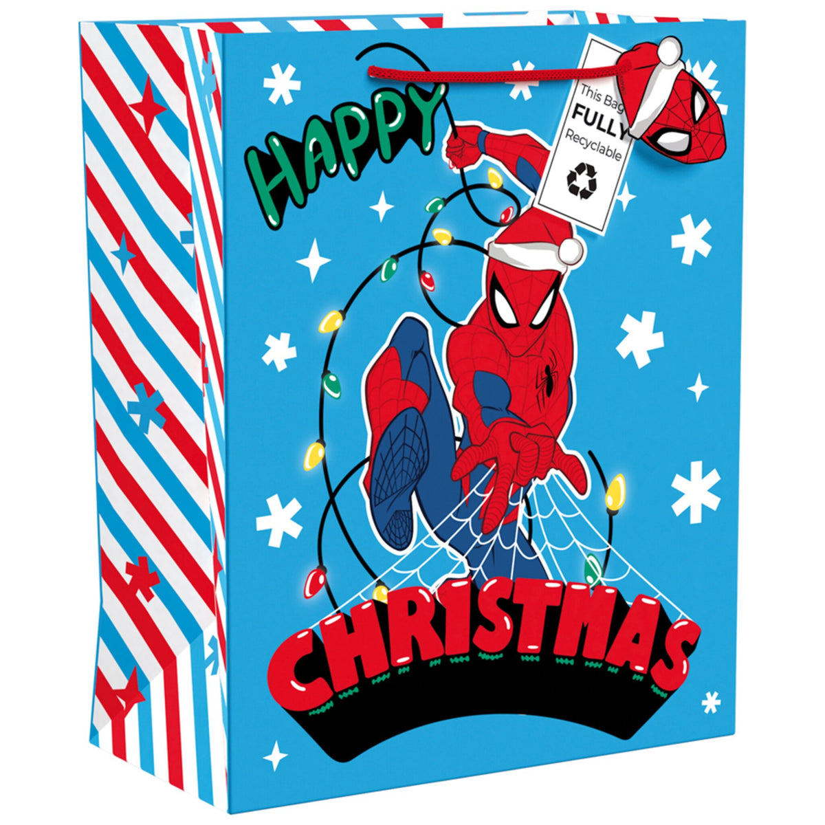 Marvel Spiderman Large Christmas Gift Bag – Cancer Research UK