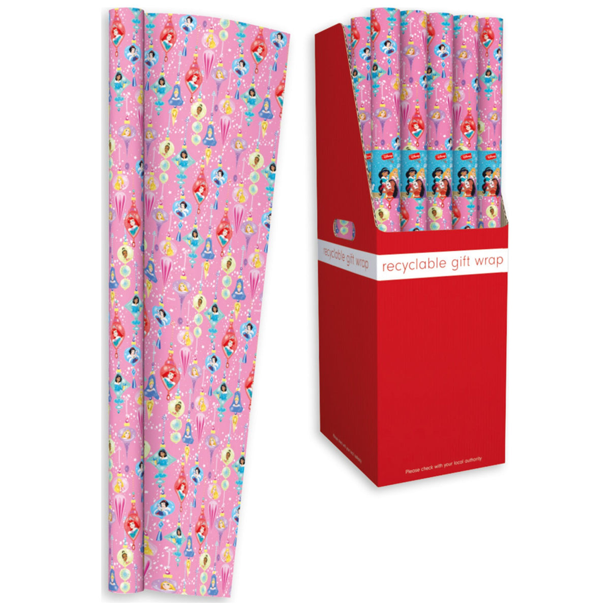 Disney Princess 2m Christmas Wrapping Paper – Cancer Research UK