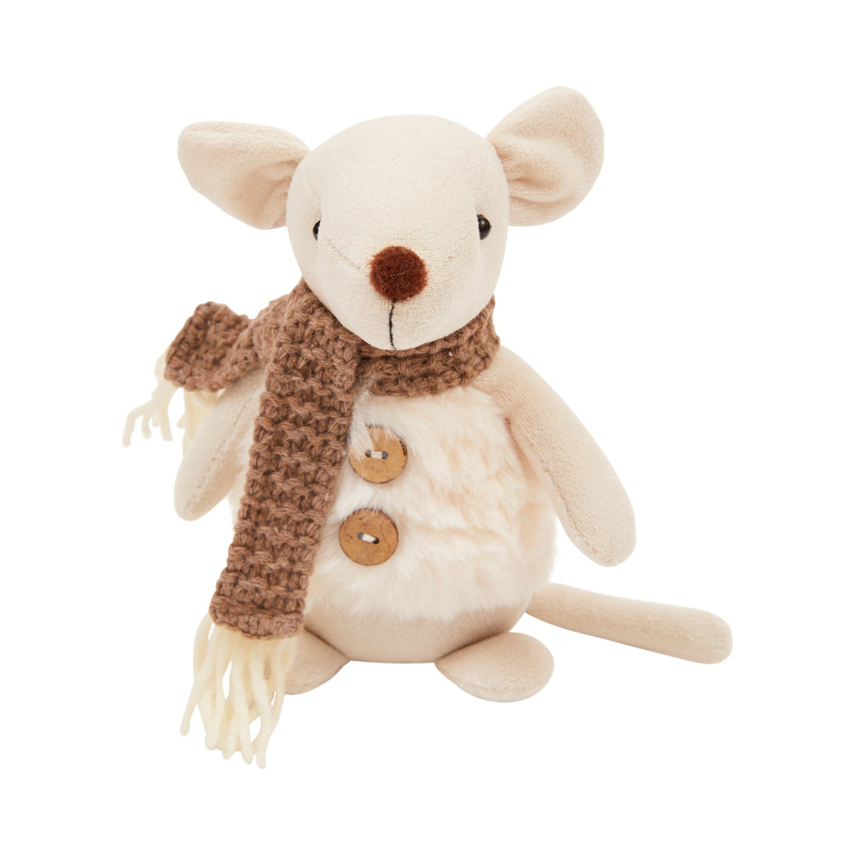 Marcel the Mouse Fabric Sitting Decoration – Cancer Research UK