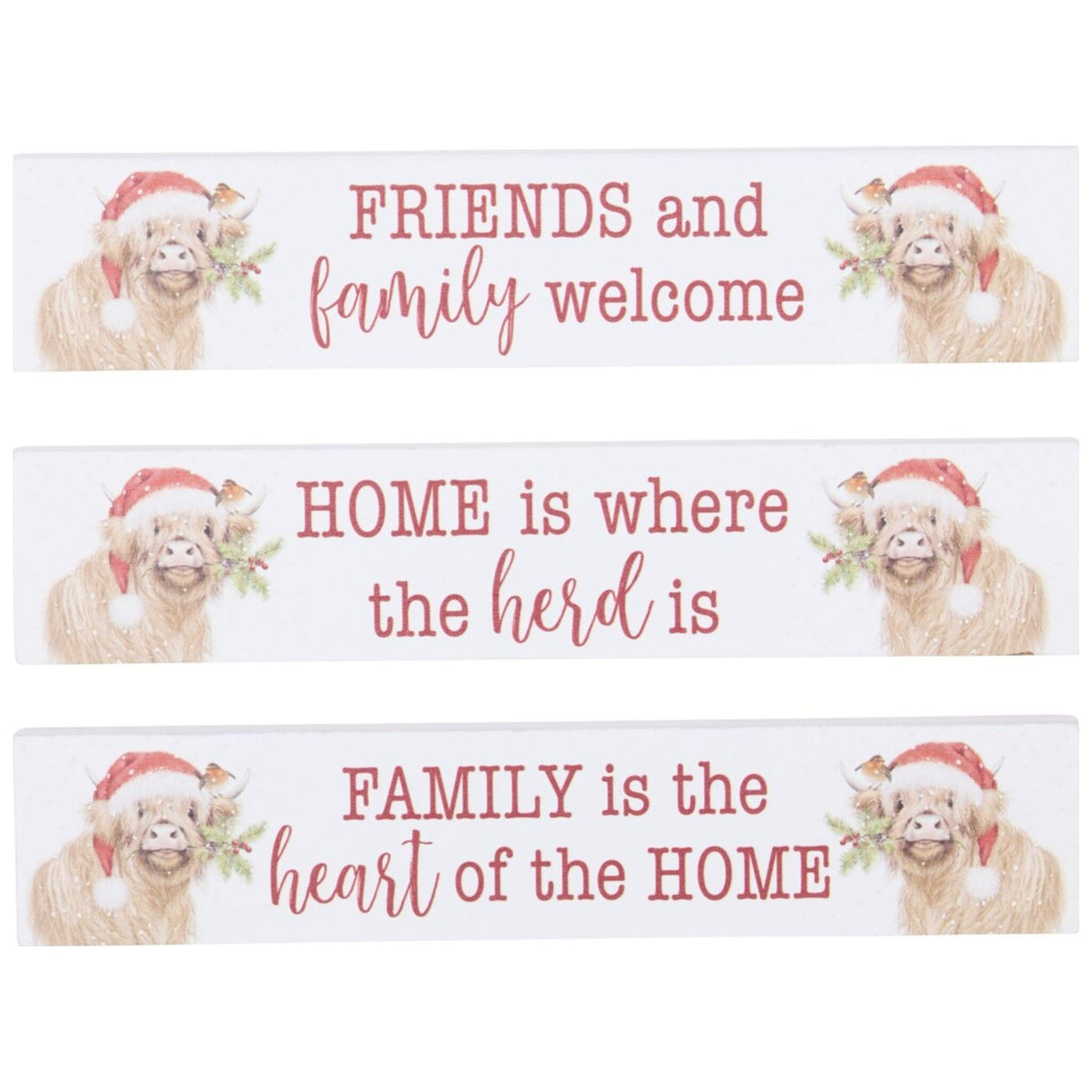Highland Cow Plaques – Cancer Research UK