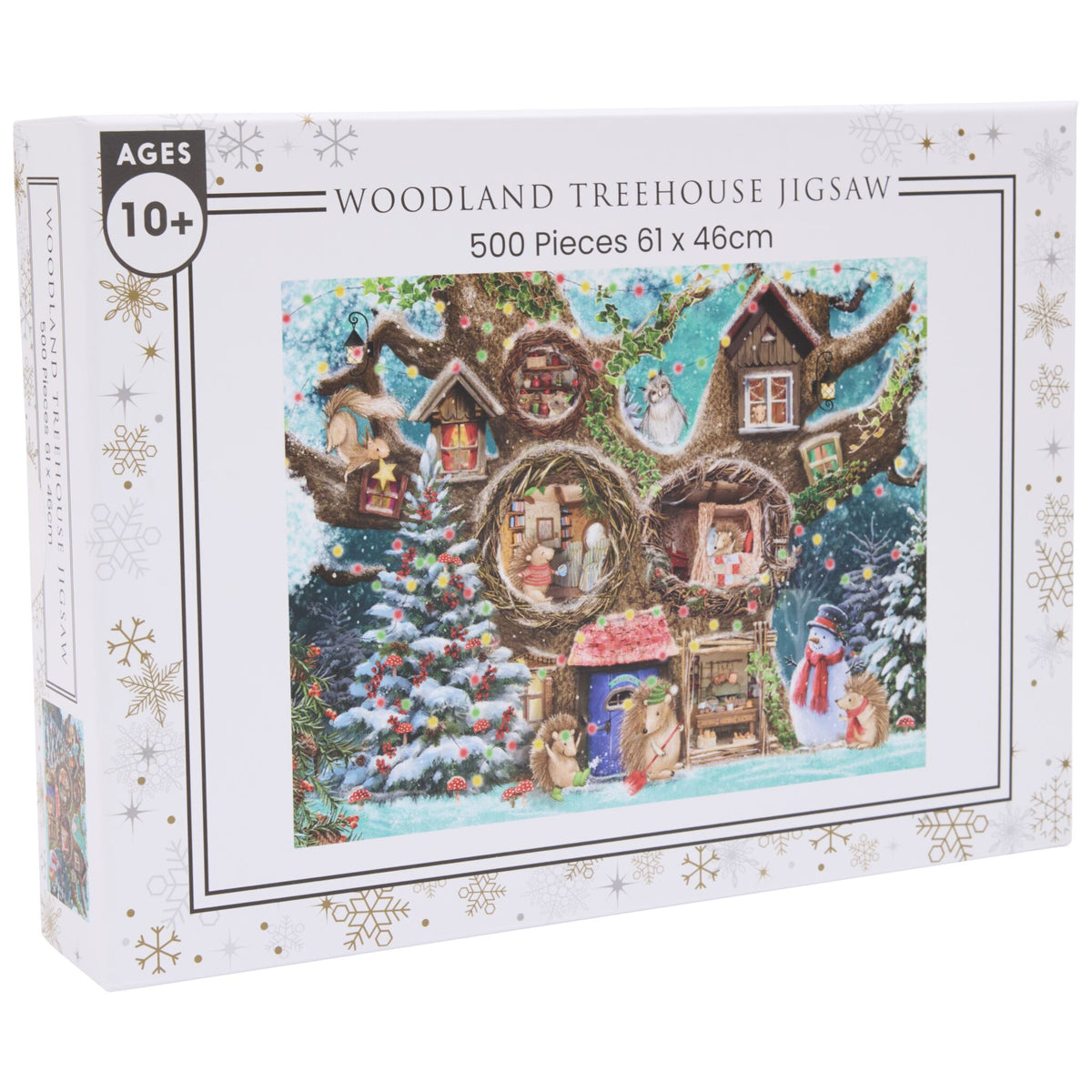 Woodland Treehouse 500-Piece Jigsaw Puzzle – Cancer Research UK