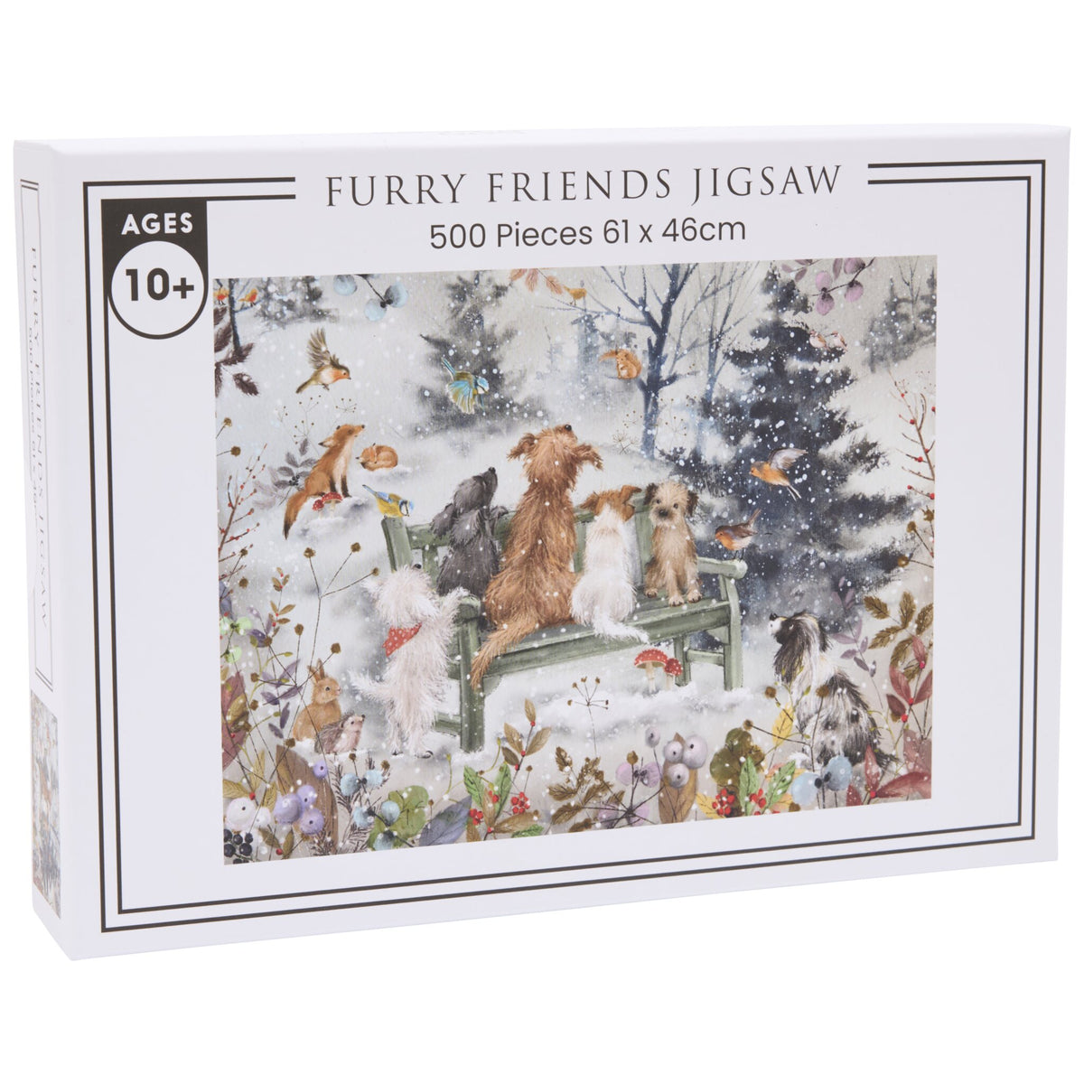 Furry Friends 500-Piece Jigsaw Puzzle – Cancer Research UK