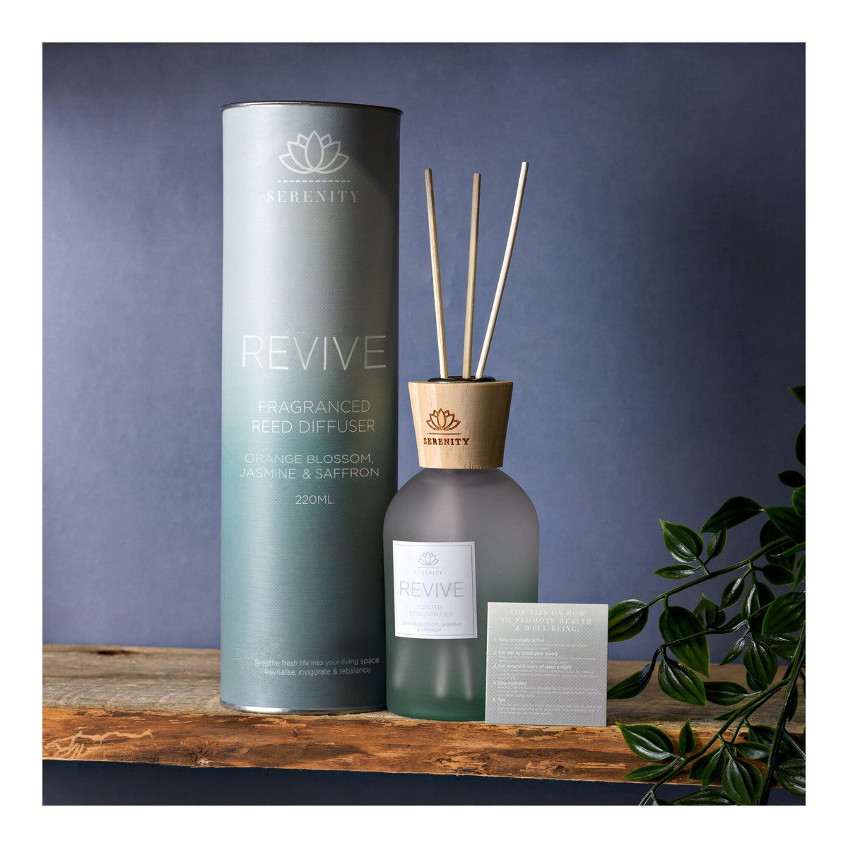 Serenity Revive Reed Diffuser - Orange, Jasmine & Saffron – Cancer ...