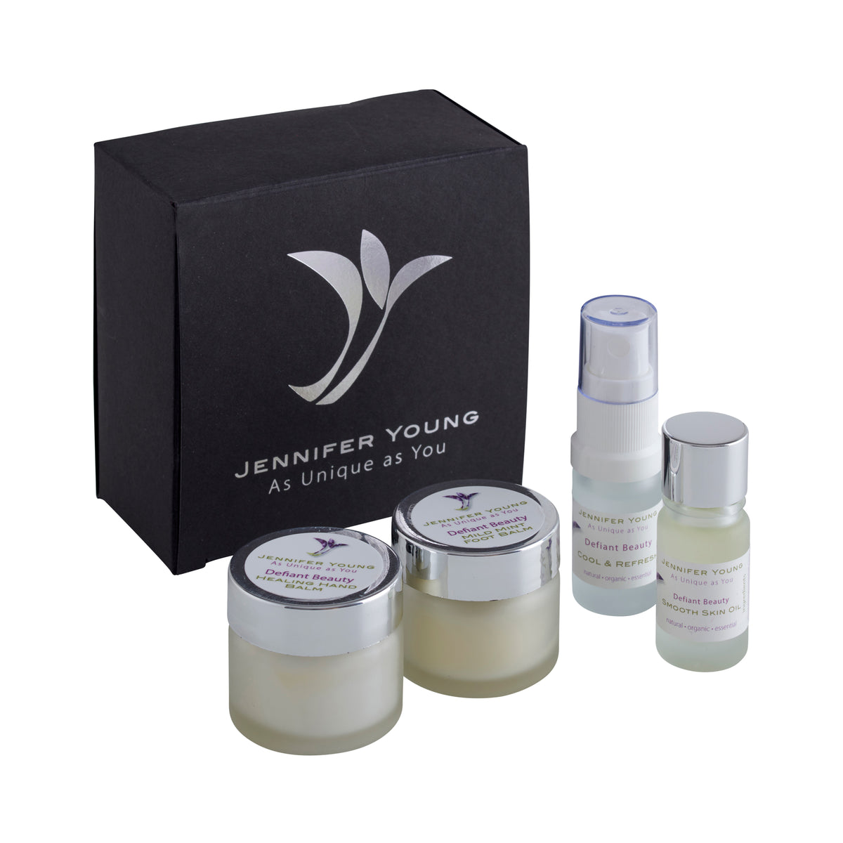 Jennifer Young Defiant Beauty Miniatures Gift Box – Cancer Research UK