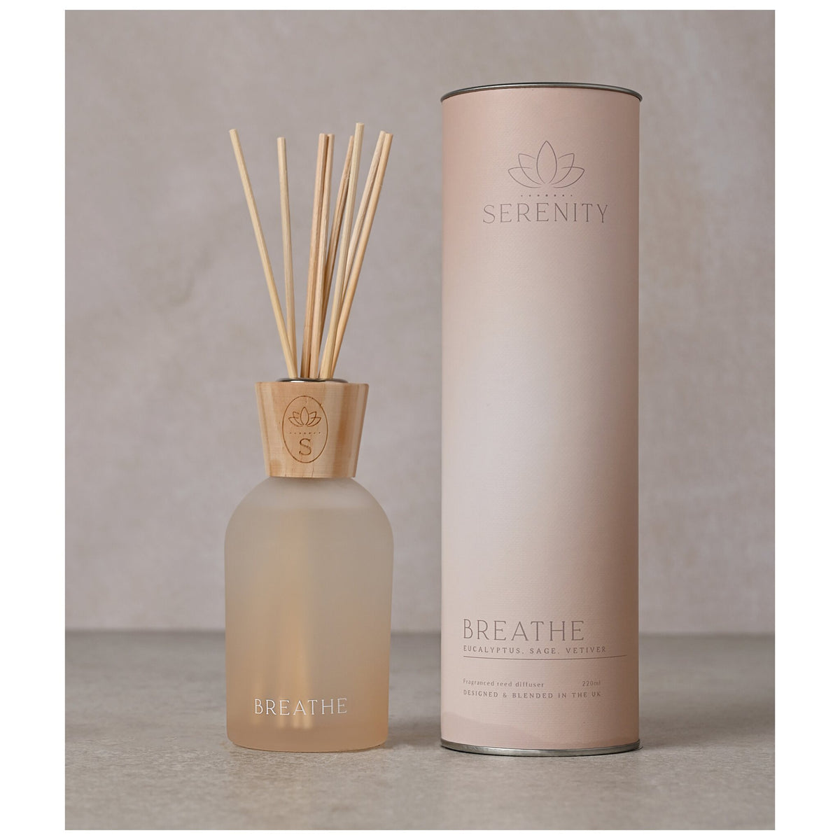 Serenity Breathe Diffuser - Eucalyptus, Sage & Vetiver – Cancer Research UK
