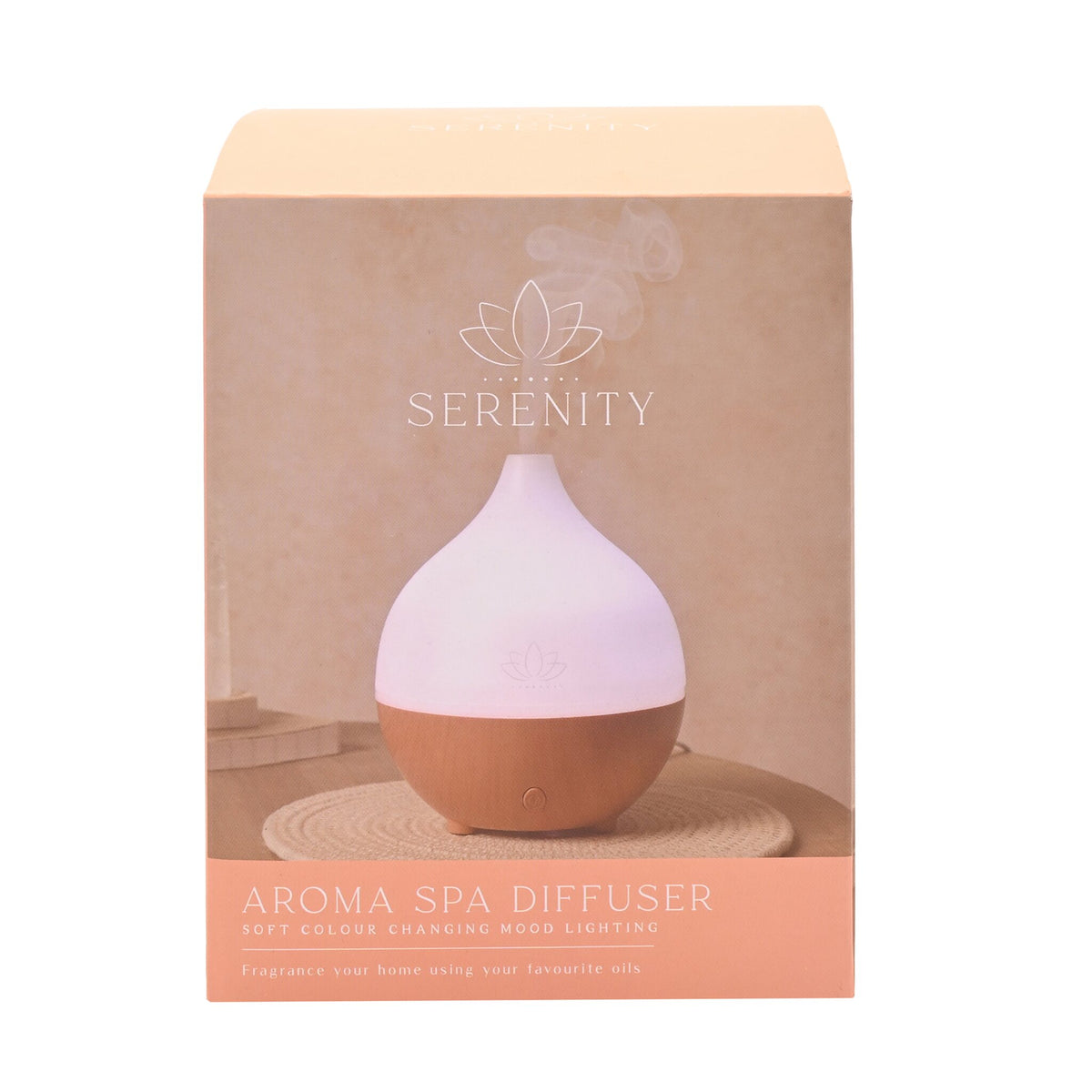 Serenity Colour Changing Aroma Diffuser – Cancer Research UK