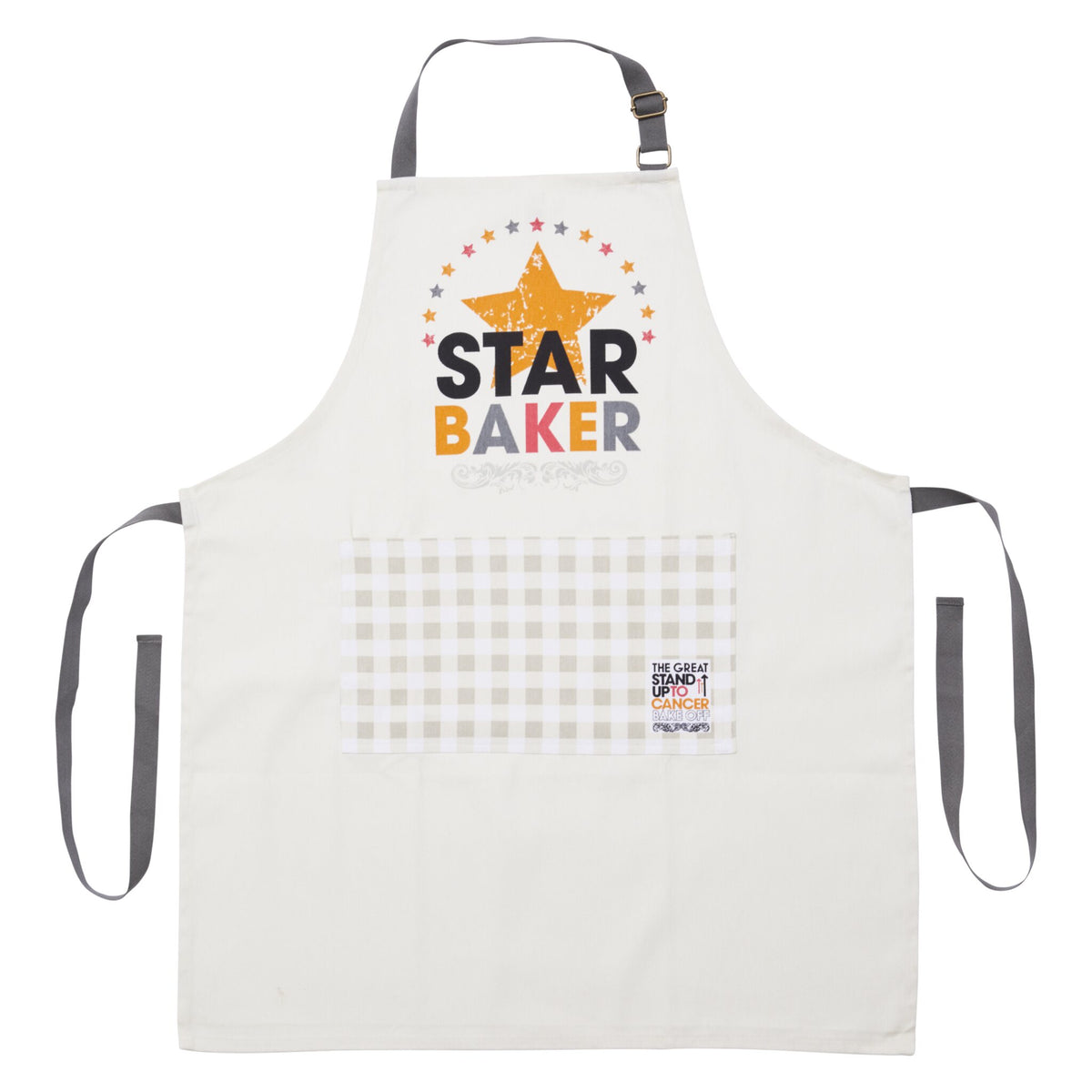 The Great Stand Up To Cancer Bake Off 2025 Star Baker Apron – Cancer ...