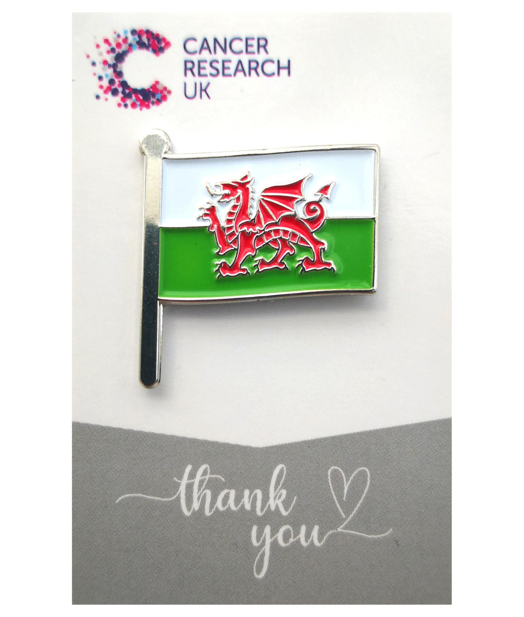 Welsh Flag Pin Badge – Cancer Research UK